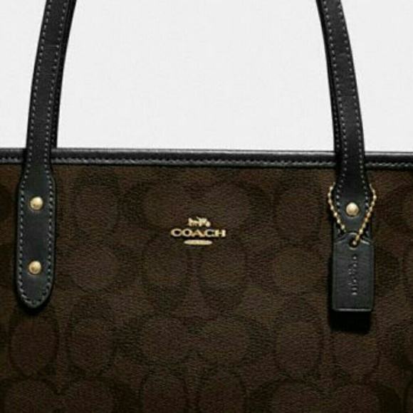 Coach | Bags | Coach Mini City Zip Tote | Poshmark